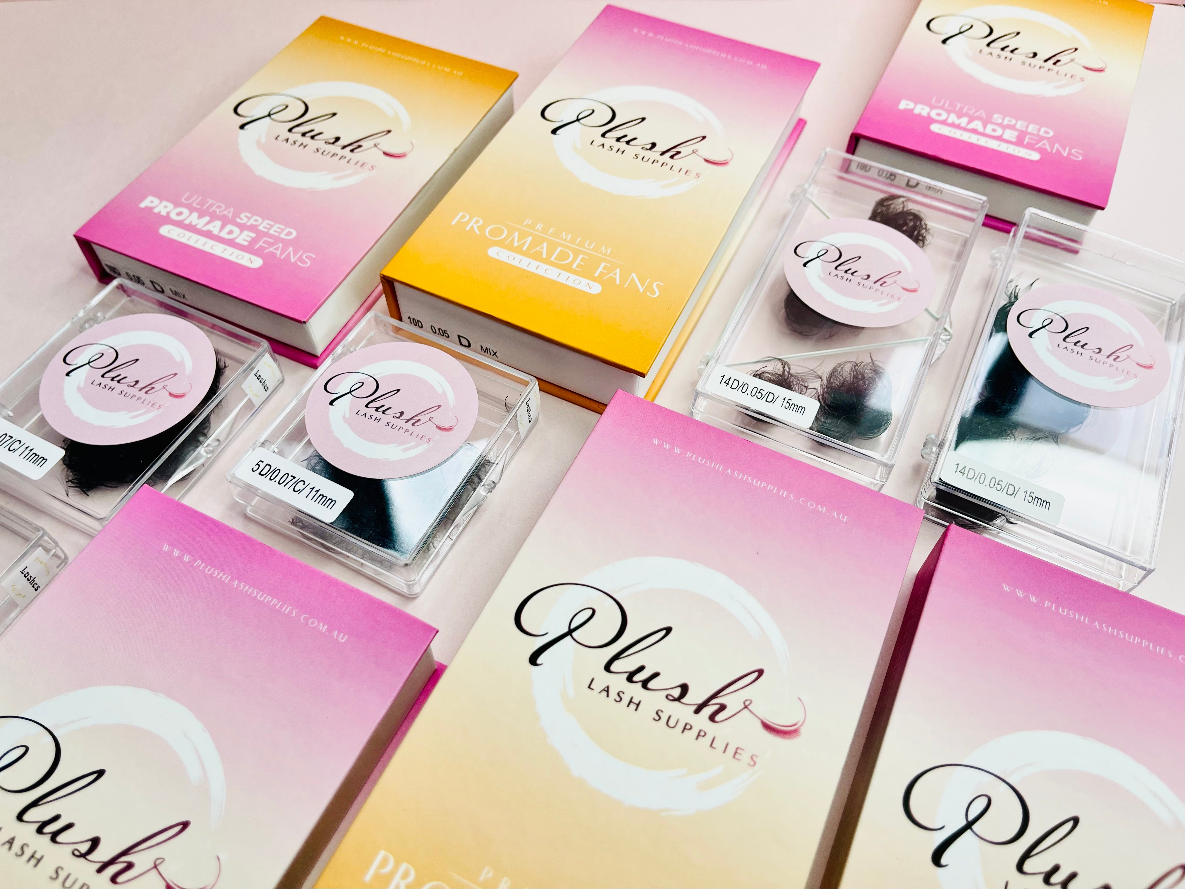 Mix 8D Ultra Speed | Pro-Made Fans | 1000 Fans – Plush Lash Supplies