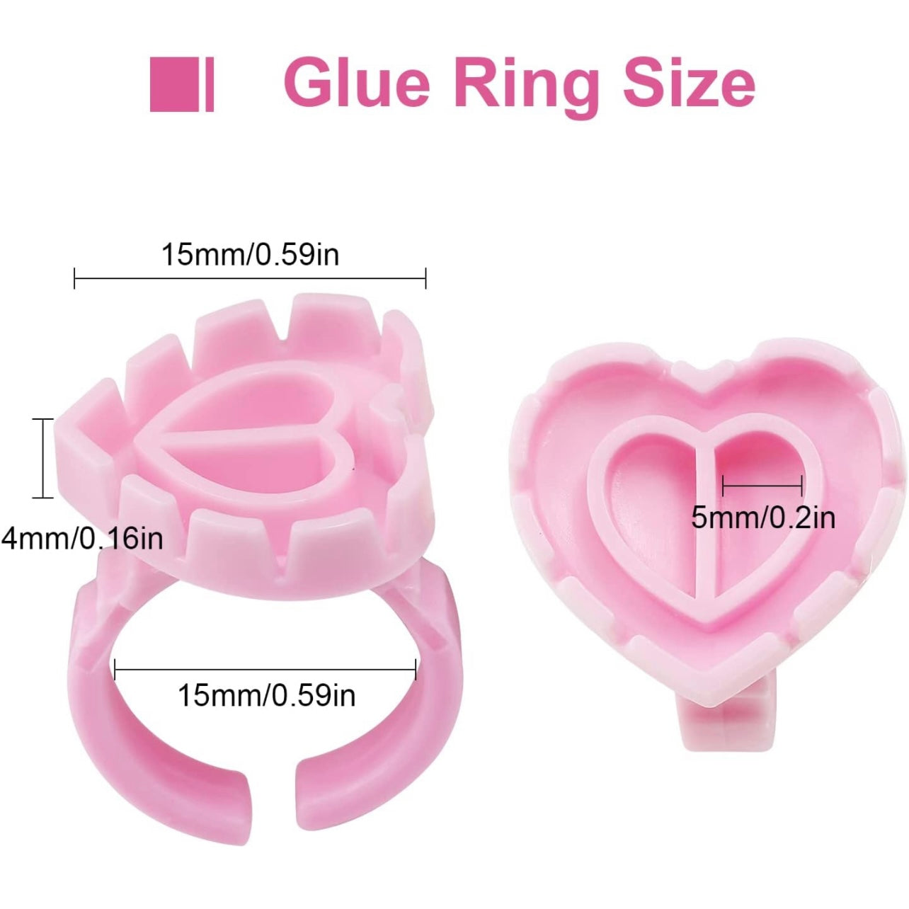 Flower Glue Rings – Plush Lash Supplies