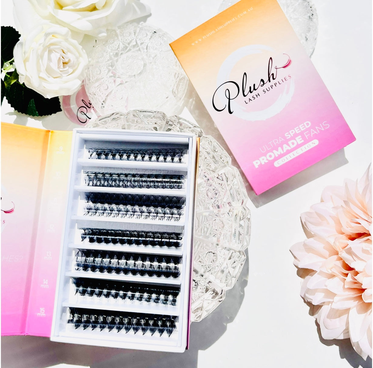 Mix 14D Ultra Speed | Pro-Made Fans | 1000 Fans – Plush Lash Supplies